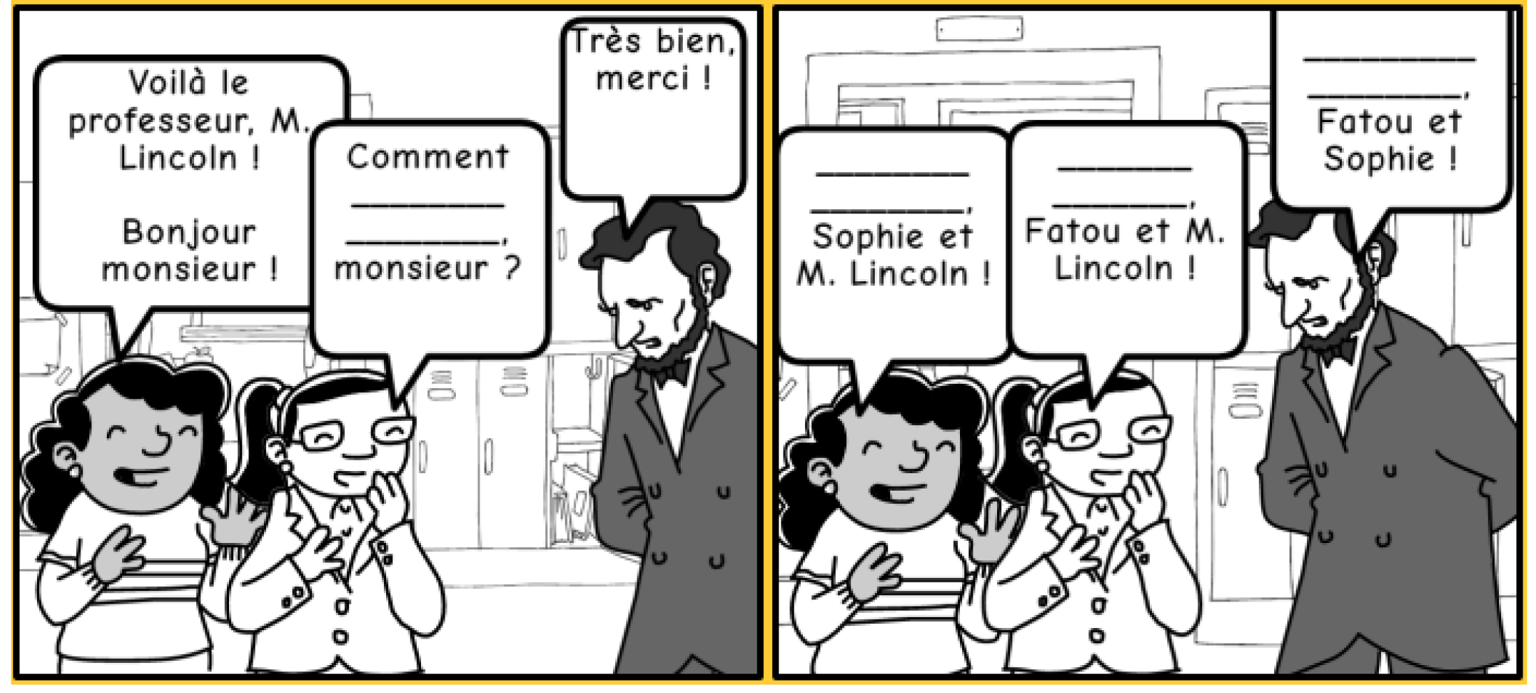 Using MakeBeliefsComix to Create a Cloze Activity - The French Corner